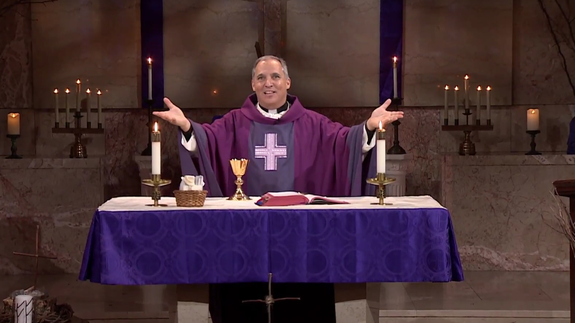 First Sunday of Lent - Sunday Mass at Mercy Home - March 5, 2017