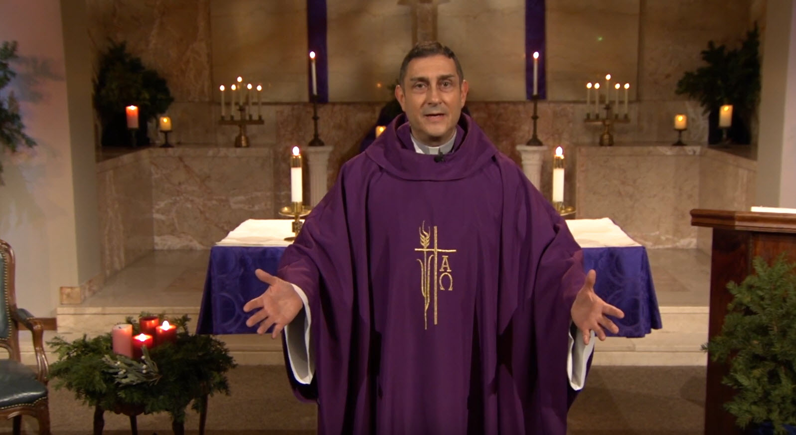 Second Sunday of Advent - Sunday Mass at Mercy Home - December 9, 2018