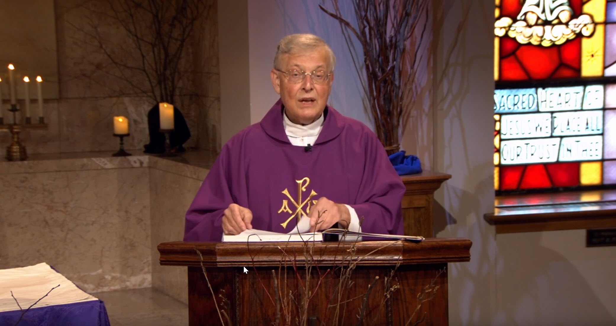 First Sunday of Lent - Sunday Mass at Mercy Home - March 10, 2019