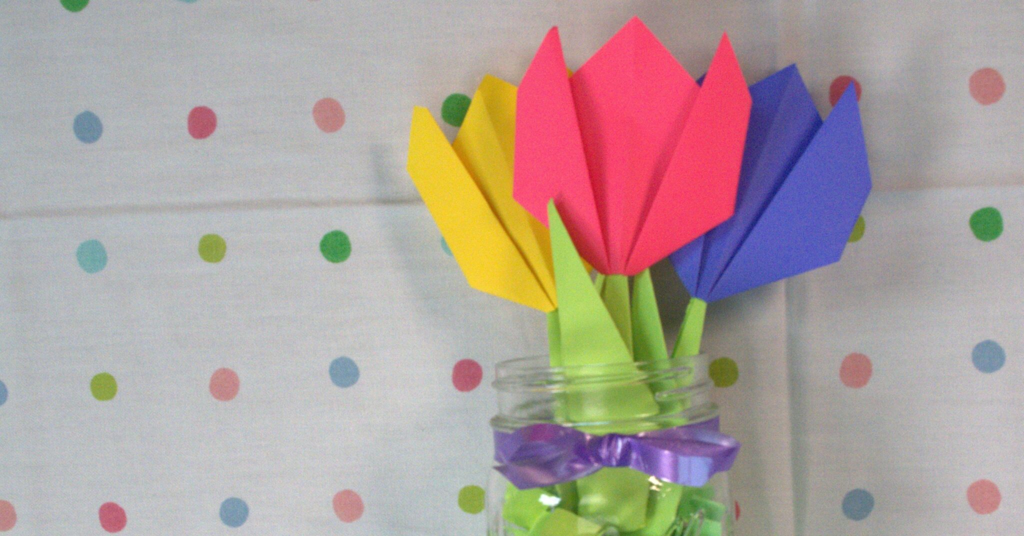 How to Make Paper Tulips for Mother’s Day - Mercy Home for Boys & Girls