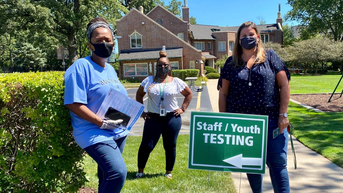 COVID-19 Testing at Mercy Home Makes a Positive Community Impact