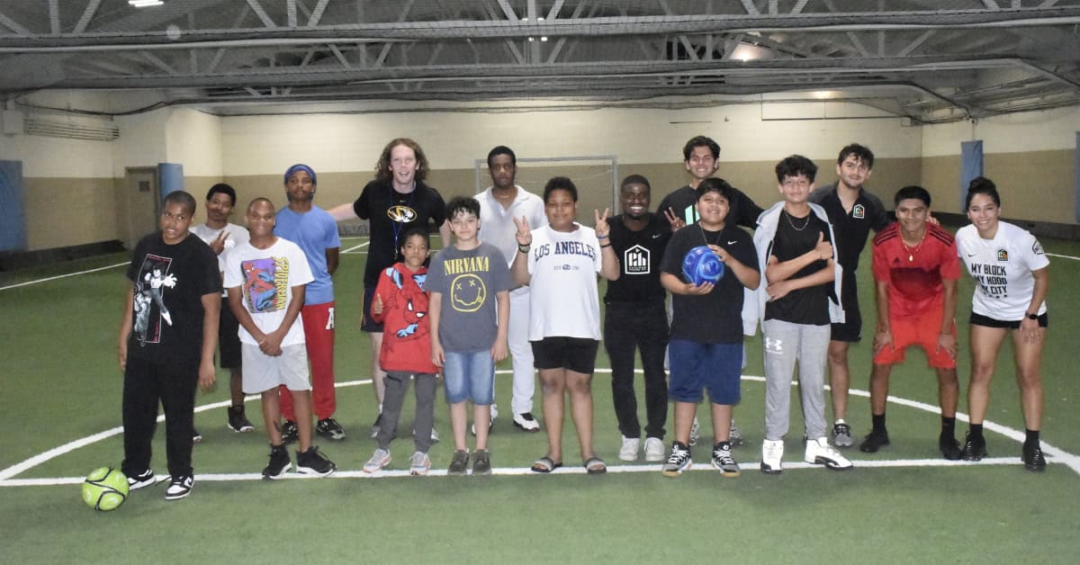 Chicago House AC Visit Inspires Youth - Mercy Home for Boys & Girls