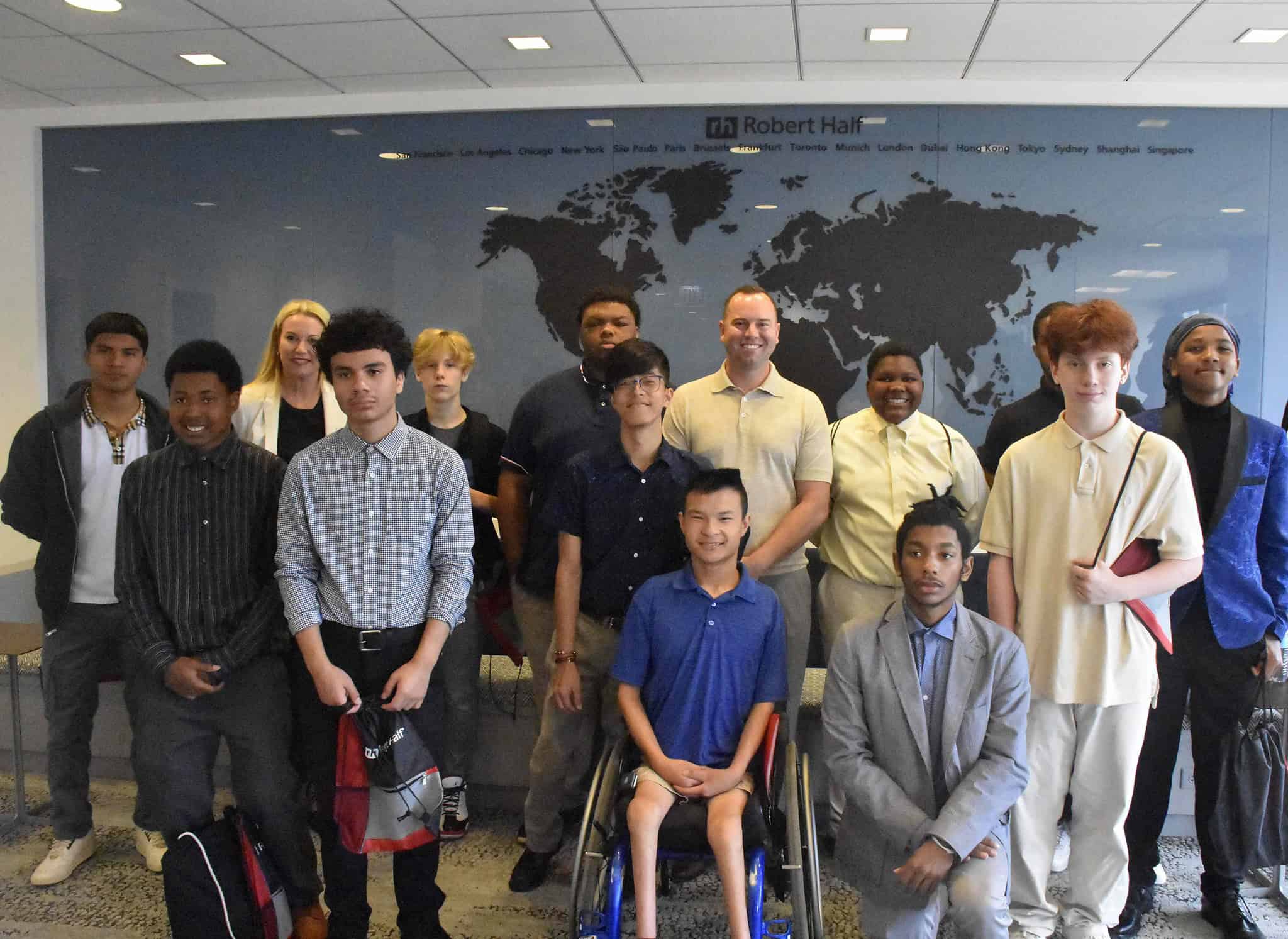 Young People Explore Career Recruitment at Robert Half - Mercy Home for ...